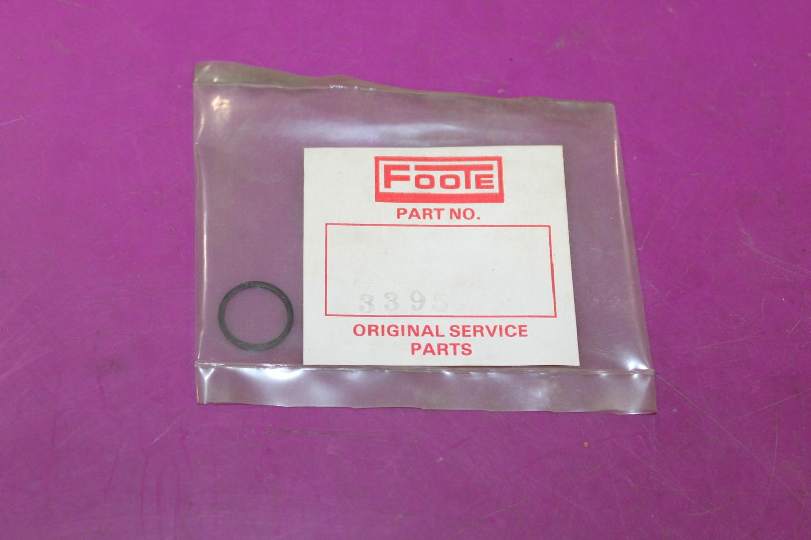 NOS Foote Transmission Shim. Part 3395. Acquired from a closed ...