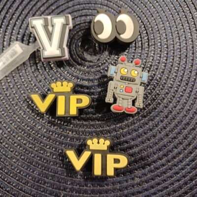 5 pc Crocs Charms VIP Accessories | eBay