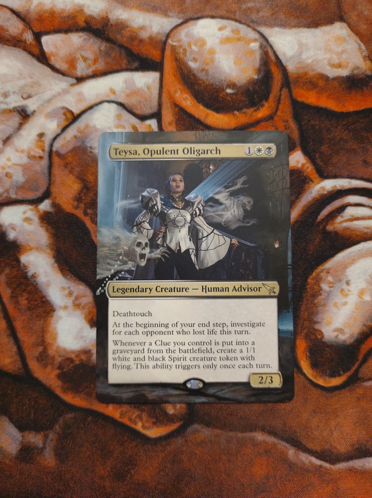 Magic the Gathering Teysa, Opulent Oligarch Hand Painted Unique Custom ...