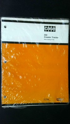 Case 350 Crawler Tractor Parts Catalog F1162 Manual Original Condition ...