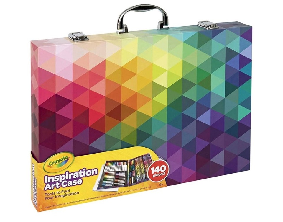 CRAYOLA 04 1999 Inspiration Art Case: 140 Pieces, Deluxe Set with ...