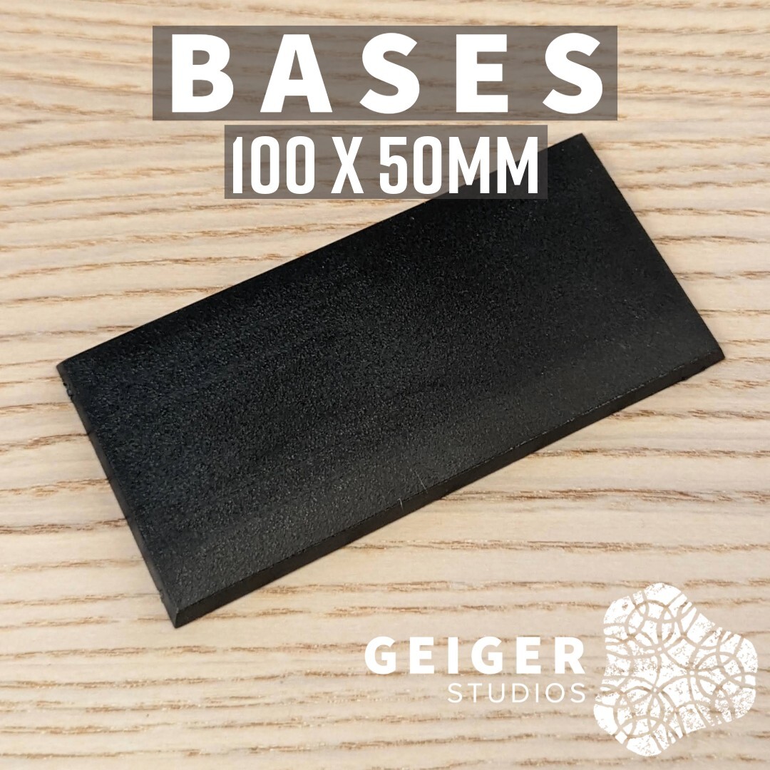 Warhammer The Old World WFB AOS | Rectangular Bases | 100x50mm Base | eBay