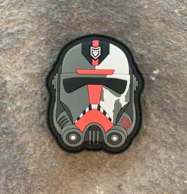 Star Wars: The Bad Batch Hunter Helmet PVC Morale Patch | eBay