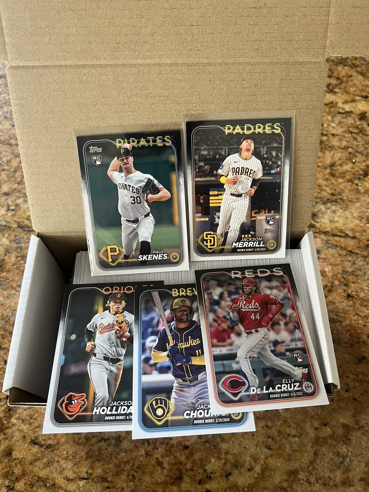 2024 Topps Baseball Update Series Complete Mint Set 1-350 Skenes Rookie ...