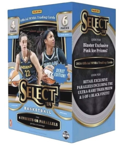🏀 2024 Panini Select WNBA Basketball 20 Blaster Box Case - CAITLIN ...