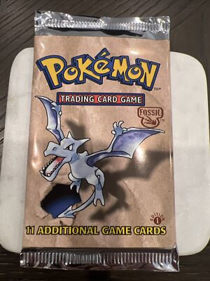 Pokemon (WOC06071) Fossil 1st Editon Booster Pack | eBay
