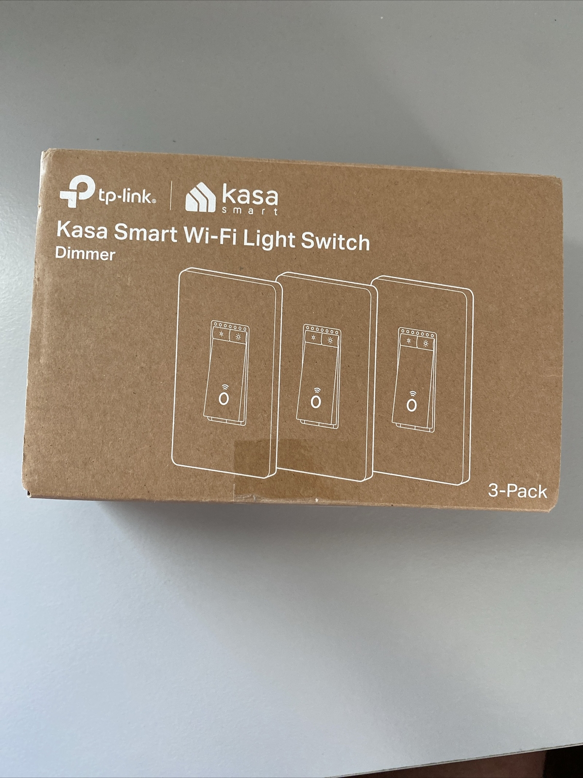 Kasa Smart Dimmer Switch HS220, Single Pole, Needs Neutral Wire, 2.4GHz ...