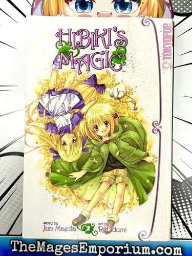 Hibiki's Magic Vol 2 Used Manga English Language Graphic Novel Comic Book | eBay
