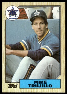 1987 Topps Baseball Card Mike Trujillo Seattle Mariners #402 | eBay