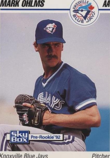 1992 SkyBox Pre-Rookie - AA Packs Mark Ohlms #165 (RC) for sale online ...