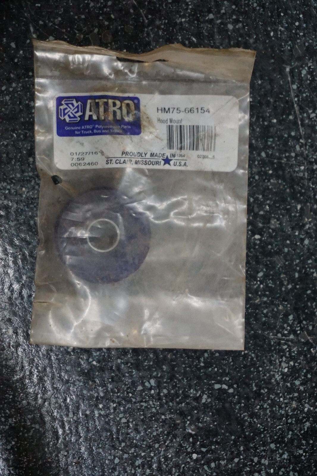 Hood Pivot Bushing for Peterbilt 379 ATRO # HM75-66154 Ref# 13-04154 ...