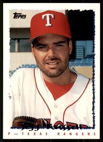 1995 Topps Traded Rookies Jeff Russell Texas Rangers #89T | eBay