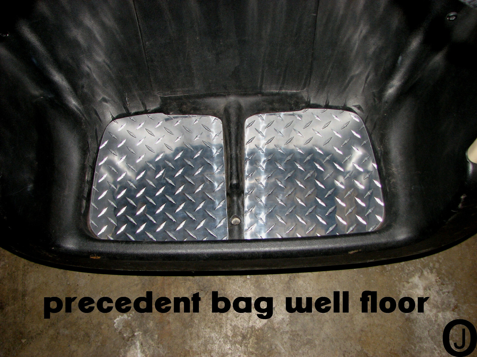 Club Car Precedent Golf Cart Polished Aluminum Diamond Plate Bagwell ...