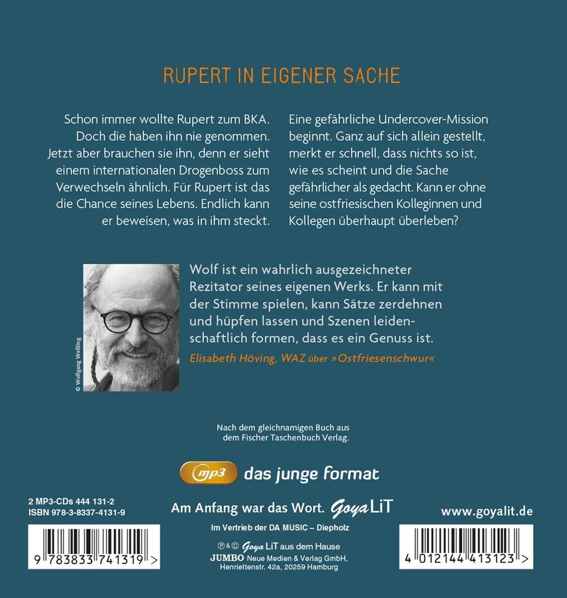 Wolf,Klaus-Peter Rupert Undercover.Ostfriesische Mission (CD) | eBay