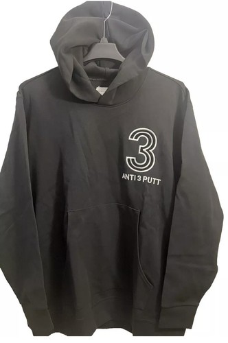Adidas X Anti 3 Three Putt Black Golf Hoodie Sweatshirt Mens Size L NWT ...