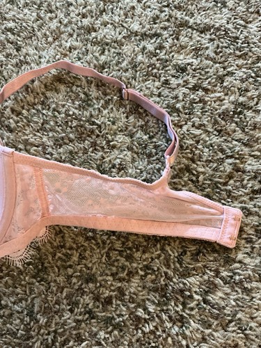 Victoria Secret Bra 36C Dream Angels Push Up Without Padding Pink EUC ...