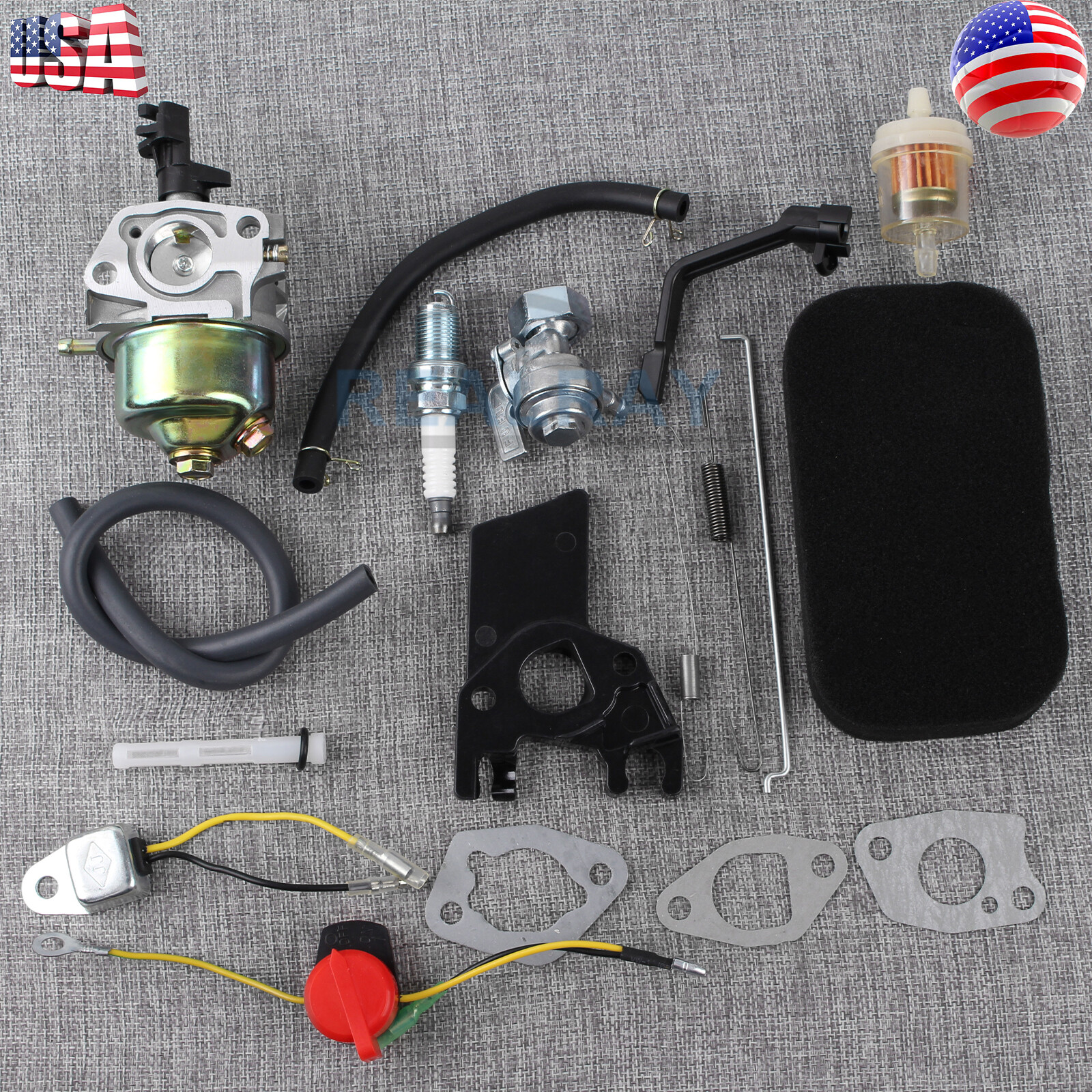 New Carburetor 16211-ZE1-000 For Honda GX120 GX140 GX160 5.5Hp 6.5Hp ...