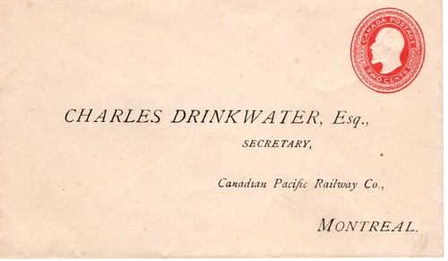 Canadian Pacific Railway Proxy Envelope EN25a | eBay