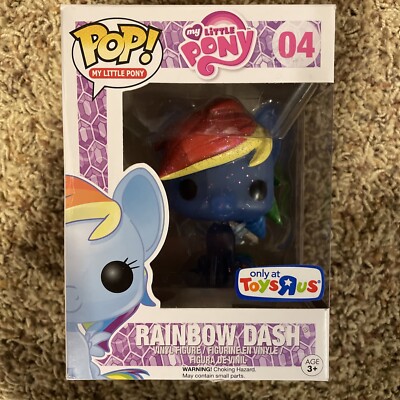 Funko Pop My Little Pony #04 Rainbow Dash Toys R Us Exclusive | eBay