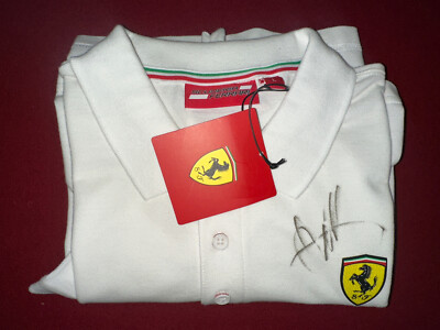 Sebastian Vettel Signed Ferrari Shirt | eBay