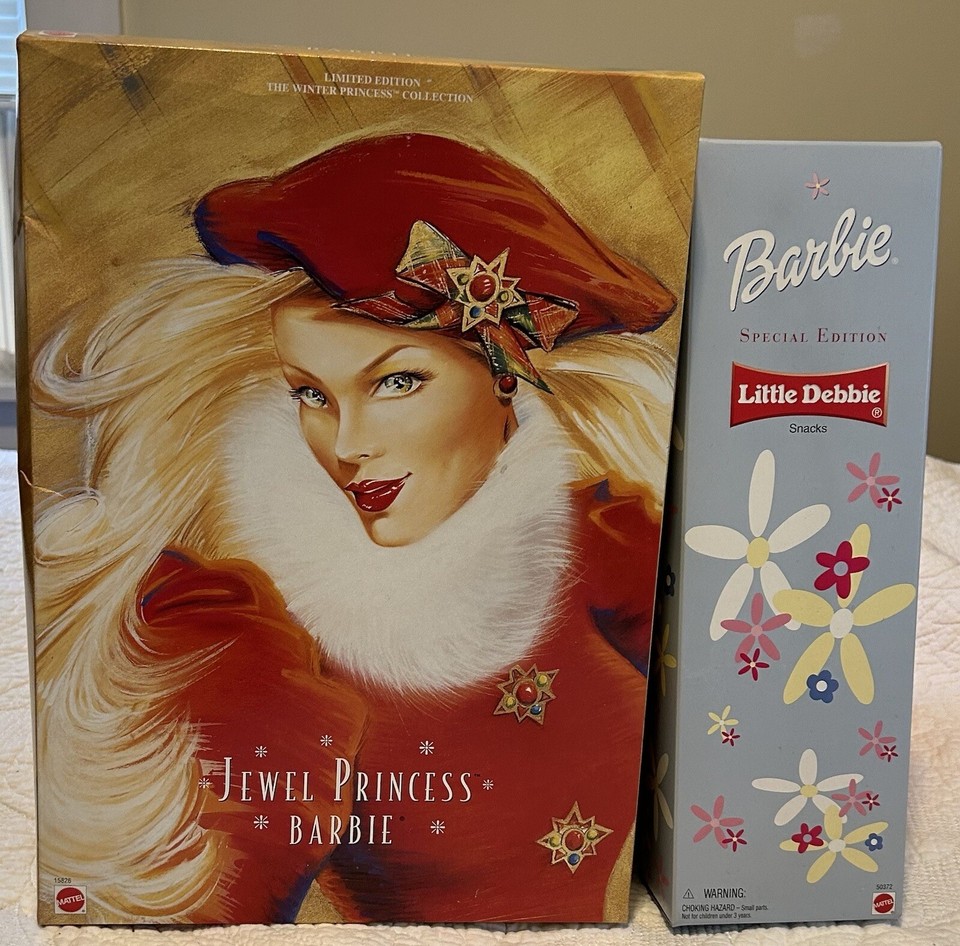 Lot of 13 Vintage Barbie Dolls In Unopened Original Boxes ‘96-‘04 Some ...