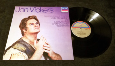 JON VICKERS - Scenes From Aida, De Walkure RARE KOREA LP | eBay