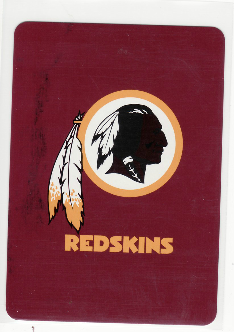 MIKE VARTY AUTOGRAPHED WASHINGTON REDSKINS 1974 PLAYING CARD ...