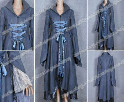 The Lord of the Rings Costume Arwen Coat Grey Dress Cosplay Costume ...