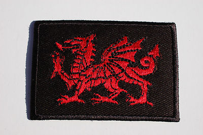 Welsh Dragon - Iron/Sew On Patch Biker Rocker Ton Up Boys No522 | eBay UK