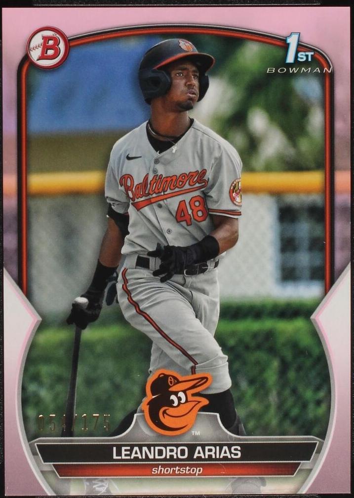 2023 Bowman - Prospects Leandro Arias #BP-84 Pink /175 (RC) for sale ...
