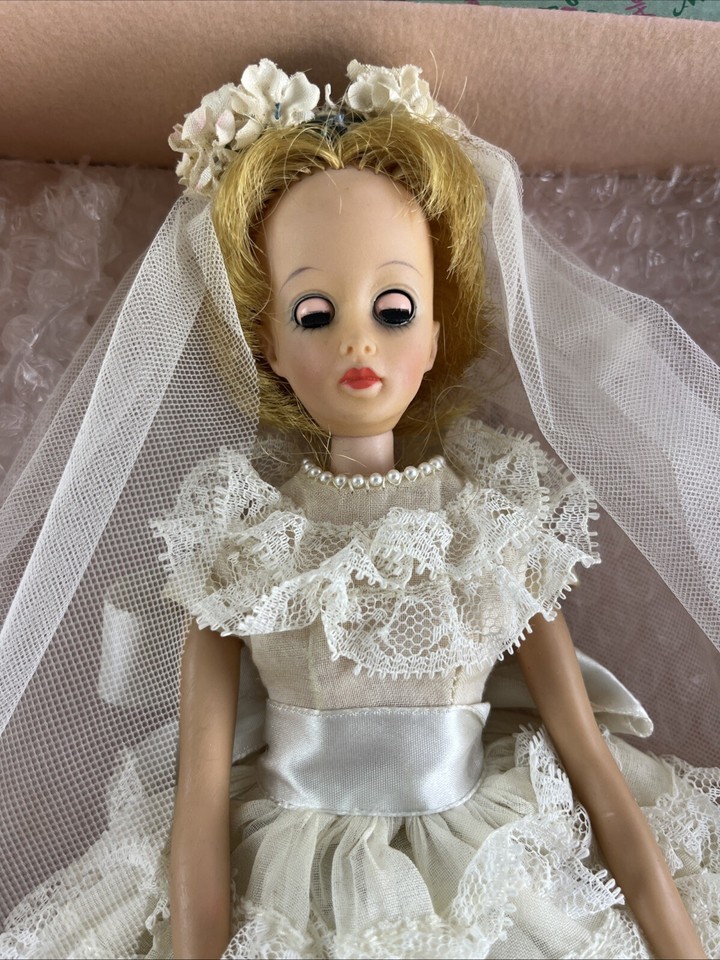 Vintage Madame Alexander Brenda Starr Yolanda 12" Bride Doll 1964 ...
