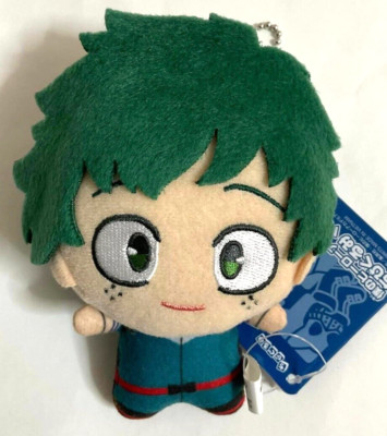 My Hero Academia Chibi 11cm Mini Plush Doll Mascot Izuku Midoriya Deku ...