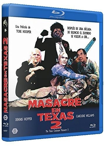Masacre en Texas 2 [Blu-ray] (1986) The Texas Chainsaw Massacre Part 2 | eBay