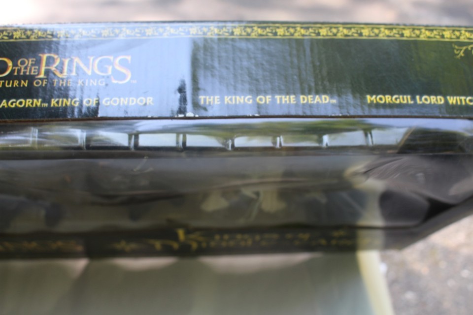 LORD OF THE RINGS TOY BIZ KINGS OF MIDDLE EARTH ACTION FIGURE SET IN ...