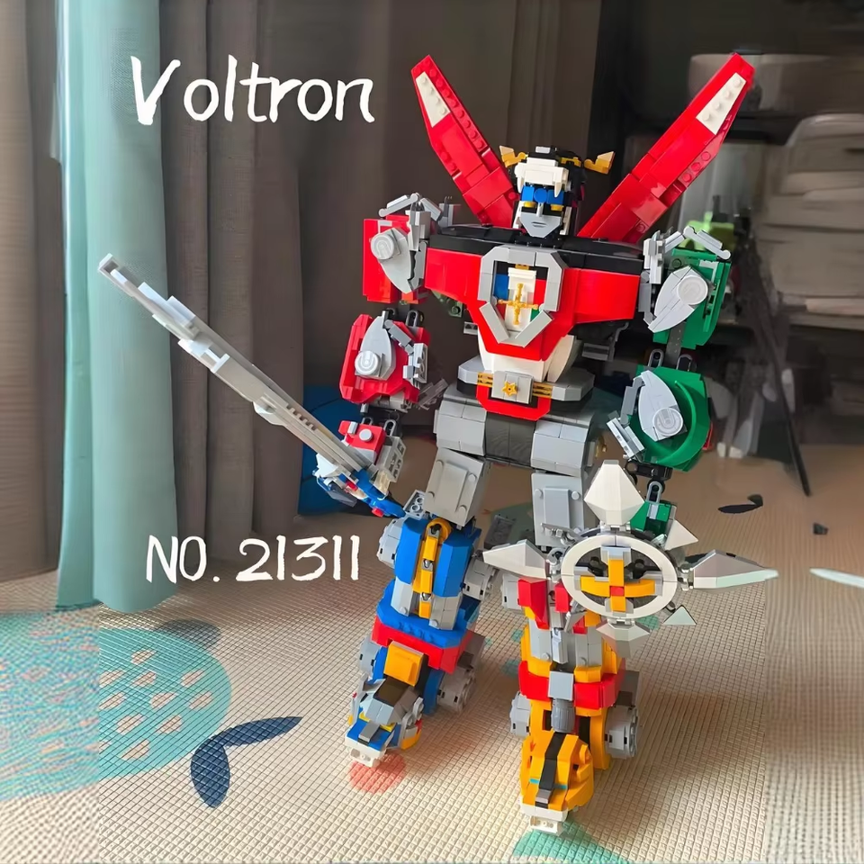 21311 Ideas: Voltron Transformers Building Blocks Toy Bricks Set 2 ...