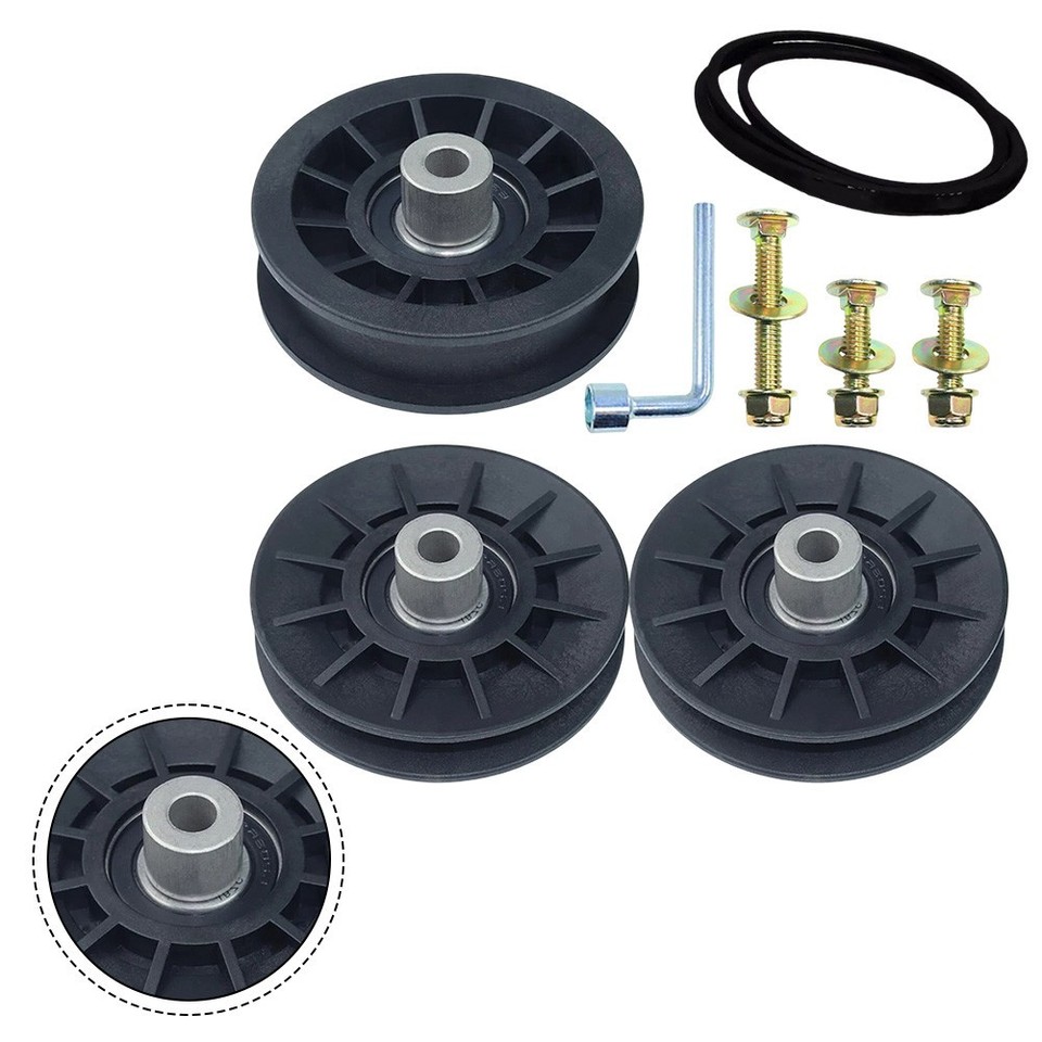 Flat Pulleys Idler Pulley Kit Comprehensive Hardware Kit Nylon Lock ...
