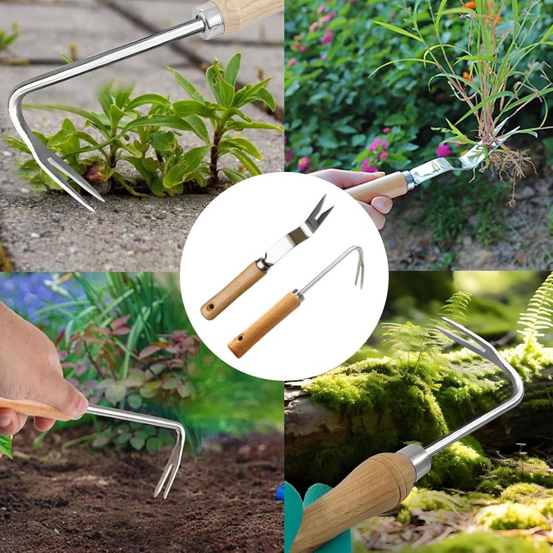 Garden Hand Weeder Tool Weed Dandelion Remover Puller Farmland Manual ...