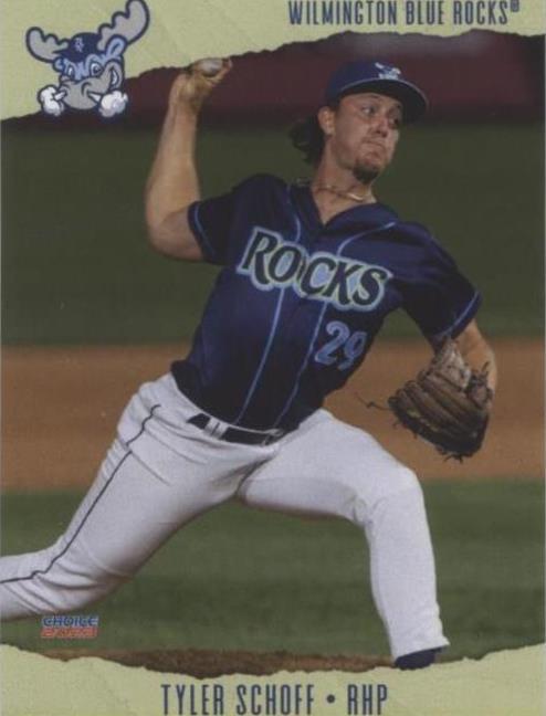 2023 Choice Wilmington Blue Rocks - #10 Tyler Schoff (RC) for sale ...