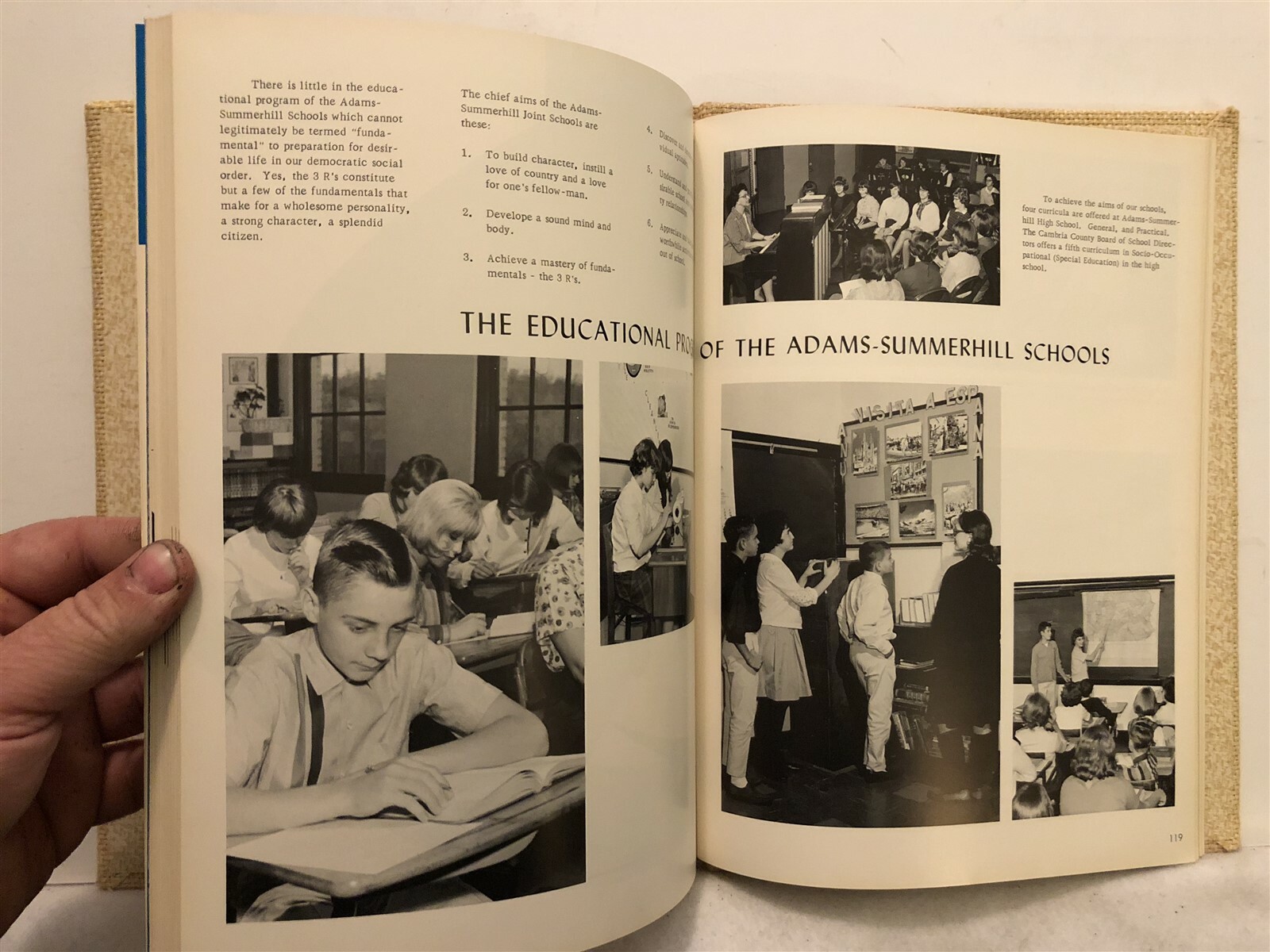 1966 Adams Summerhill High School Annual Yearbook Sidman Forest Hills ...