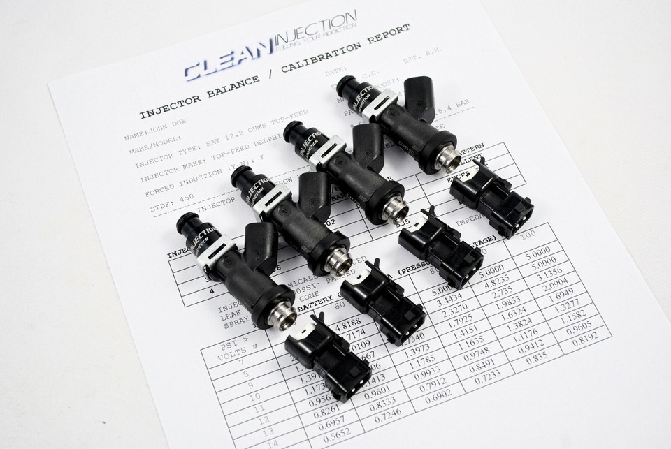 Set of 4 Injectors 450cc HIGH FLOW Racing fit CIVIC INTEGRA 96-2001 B D ...