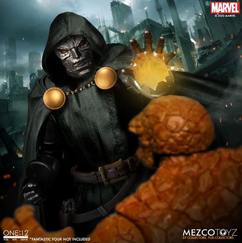 NEW!! Mezco Ant ONE: 12 Doctor Doom 6-inch Alloy Doll Collection In ...