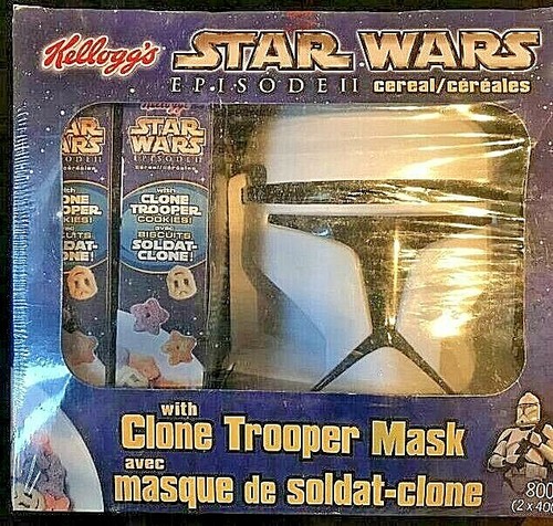 Kellogg's Star Wars Episode II Cereal Boxes with Clone Trooper Mask, Canada 2002 | eBay
