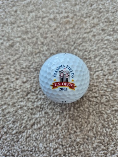 RARE 2003 103E US OPEN ÉTATS-UNIS GOLF BALL OLYMPIA FIELDS CLUB ...