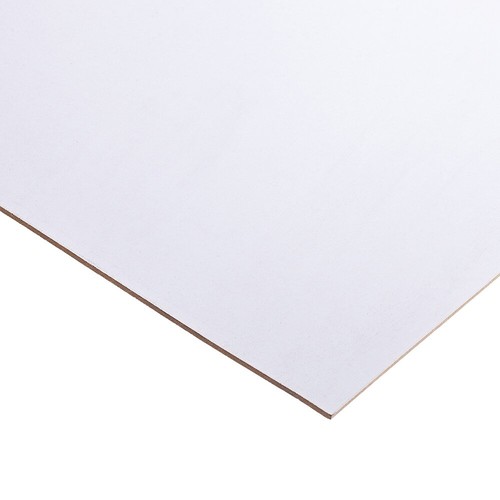 White MDF Board 3mm Melamine Faced MDF Pack 2 Panels | eBay UK