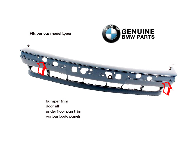 Genuine BMW Expanding Rivet - Bumper Door Sill Cover 10 pieces P/N ...