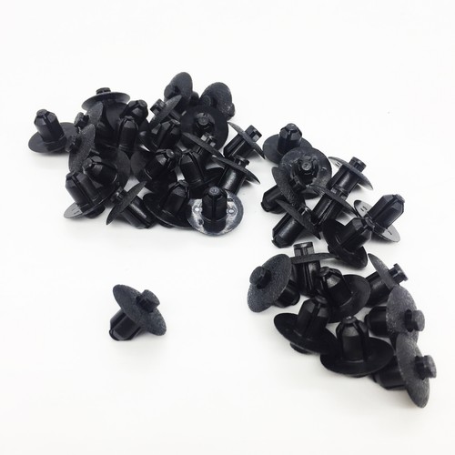 50x Plastic Rivet Clips Push Retainer Fit Toyota Cowl Grille Radiator ...