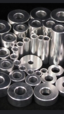 ALUMINIUM STAND OFF SPACER COLLAR BONNET RAISERS M4 M5 M6 M8 M10 M12 ...