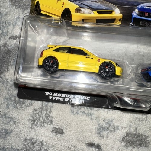 Hot Wheels Spoon Honda Car Culture 2-Pack ∞ 1999 Civic Type R EK9 ...