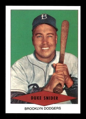 1991 Fritsch '54 Red Heart Reprint Duke Snider EXMT- NM or better ...