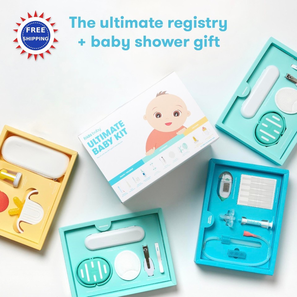 Baby Kit 10 Piece Newborn Essentials Gift Set Wellness Sick Day Gas ...